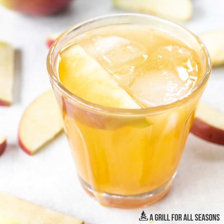 Caramel Vodka Apple Cider Cocktail | A Grill for All Seasons