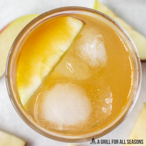 Caramel Vodka Apple Cider Cocktail | A Grill for All Seasons