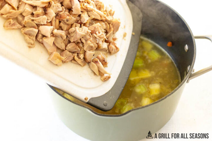 Smoked Chicken Soup | Easy Homemade Recipe