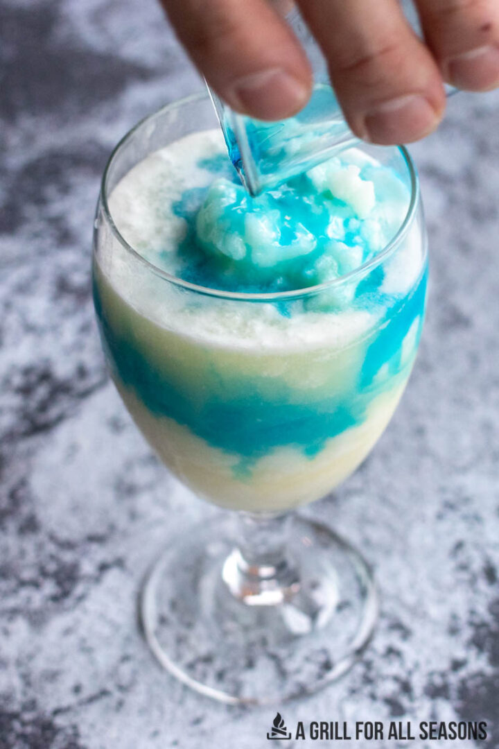 Blue Colada (Recipe & Tips) | A Grill for All Seasons