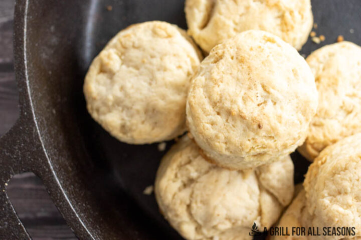 Cast Iron Biscuits Recipe | Flaky Skillet Biscuits
