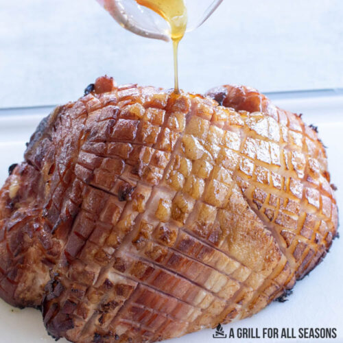 Easy Glazed Traeger Smoked Ham Recipe
