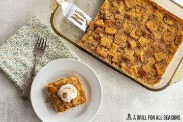 Smoked Bread Pudding Recipe | A Grill for All Seasons