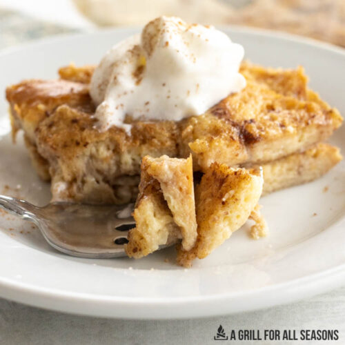 Smoked Bread Pudding Recipe | A Grill for All Seasons