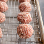 Smoked Elk Meatballs Recipe with Cabernet Wine Sauce