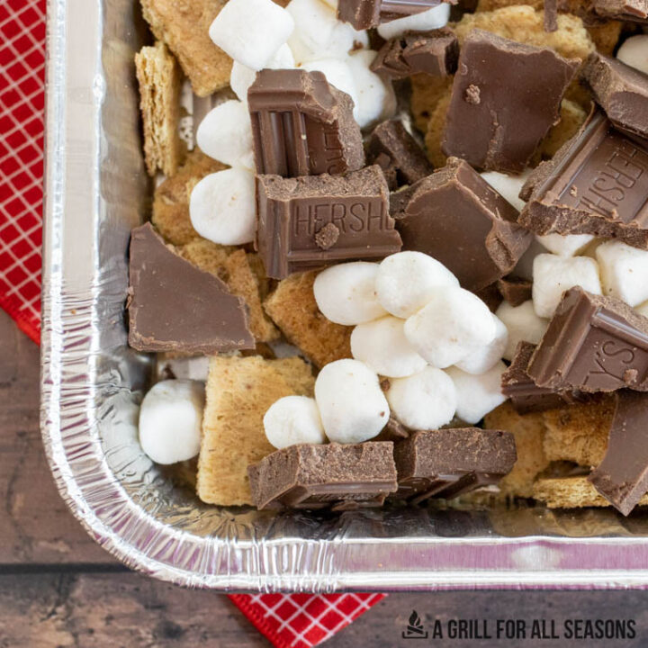 Grilled Smores Casserole Recipe : Easy Simple Dessert