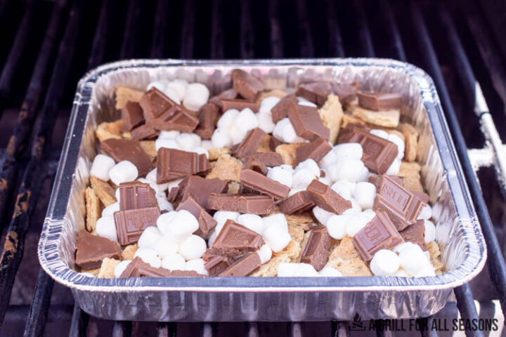 Grilled Smores Casserole Recipe : Easy Simple Dessert