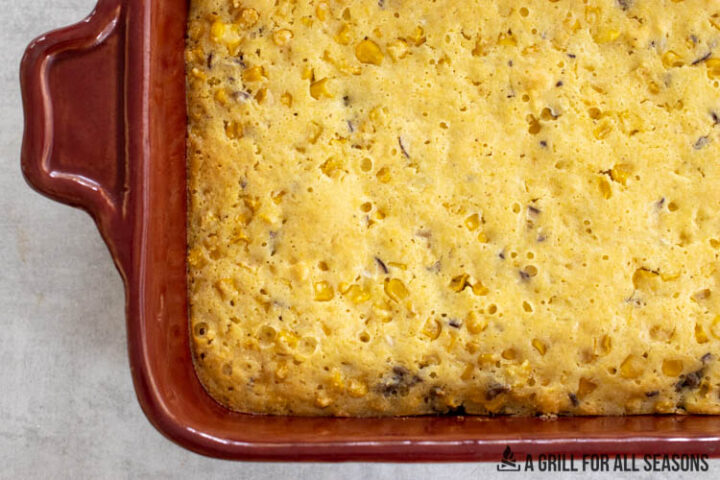 Hamburger Corn Casserole Recipe with Jiffy Cornbread